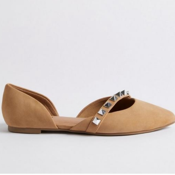 torrid | Shoes | Torrid Studded Dorsay Flat | Poshmark